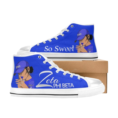 Zeta Phi Beta So Sweet Sneakers – FivePearlZ